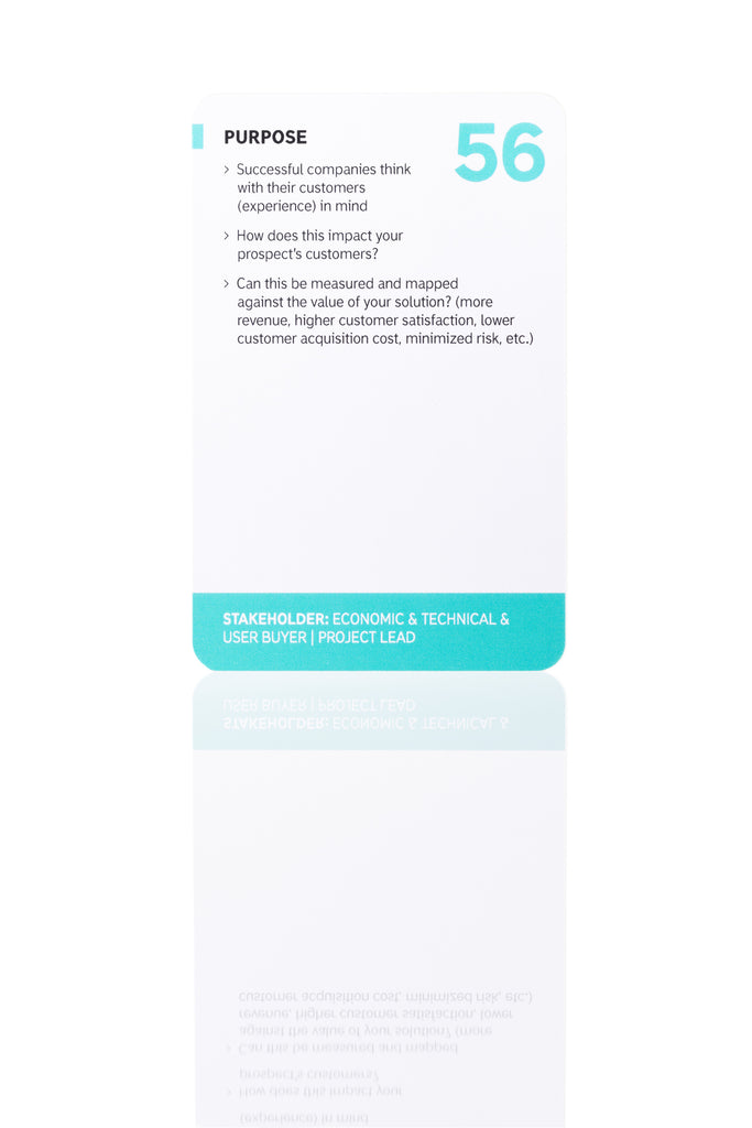 The Disco Deck - Sales Qualification & Discovery Cards